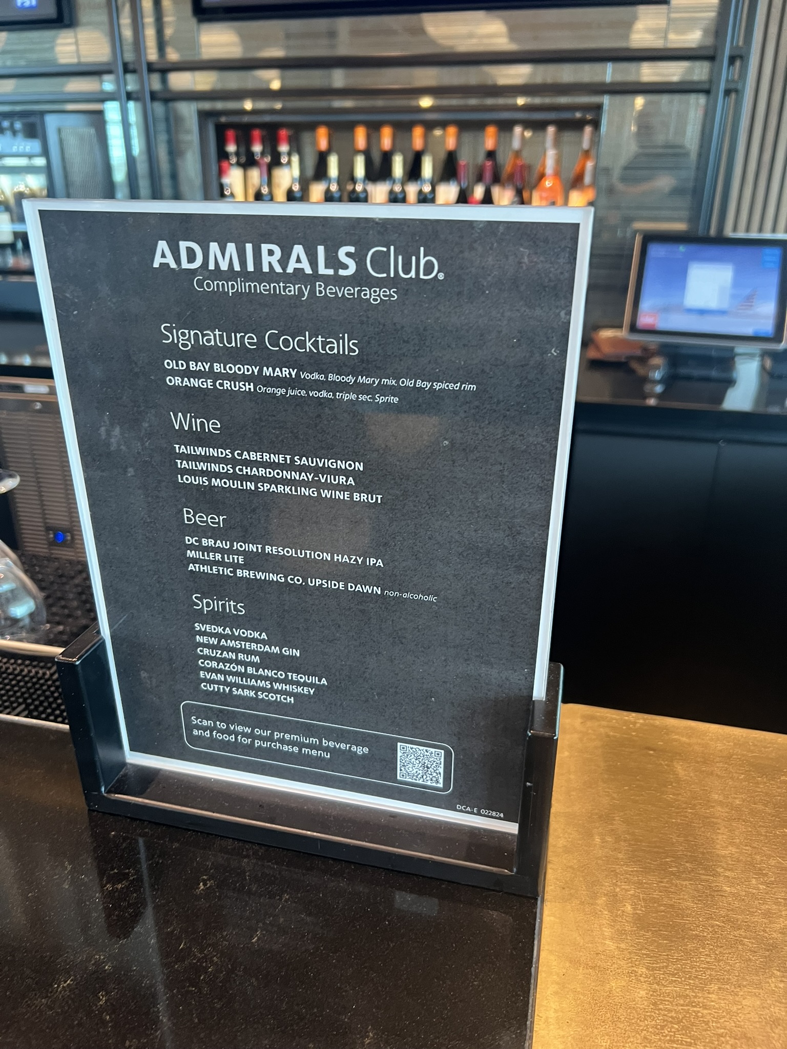American Airlines Admirals Club DCA Concourse E Review – Empty Nester Miles